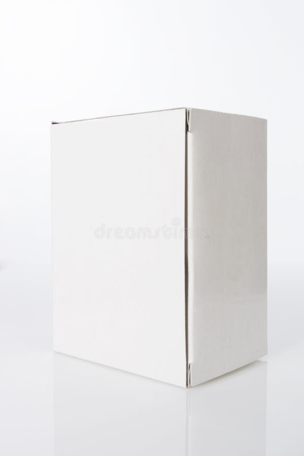 Plain White box stock image. Image of board, packaging - 2440257