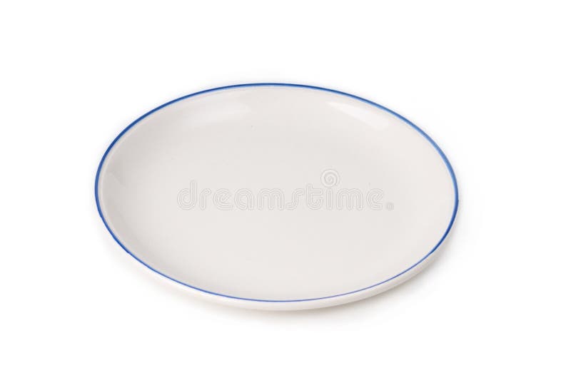 Plain white Plate stock image. Image of view, white, plain - 17793533
