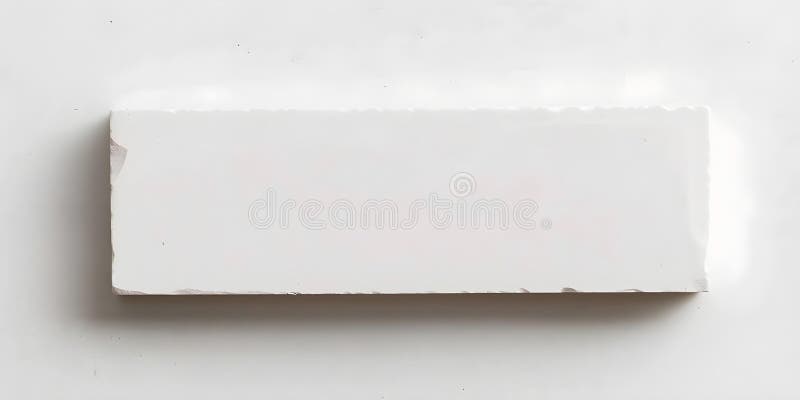 Plain White Rectangular Surface with Slight Texture Generative AI Stock ...