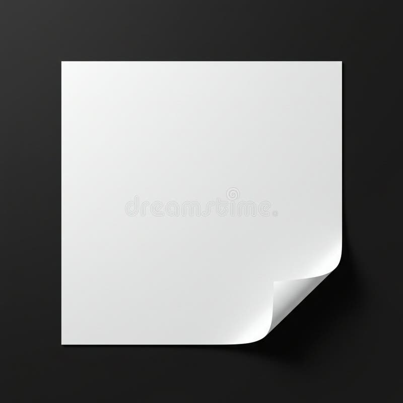 Curled Corner Black Paper Stock Illustrations – 1,906 Curled Corner ...