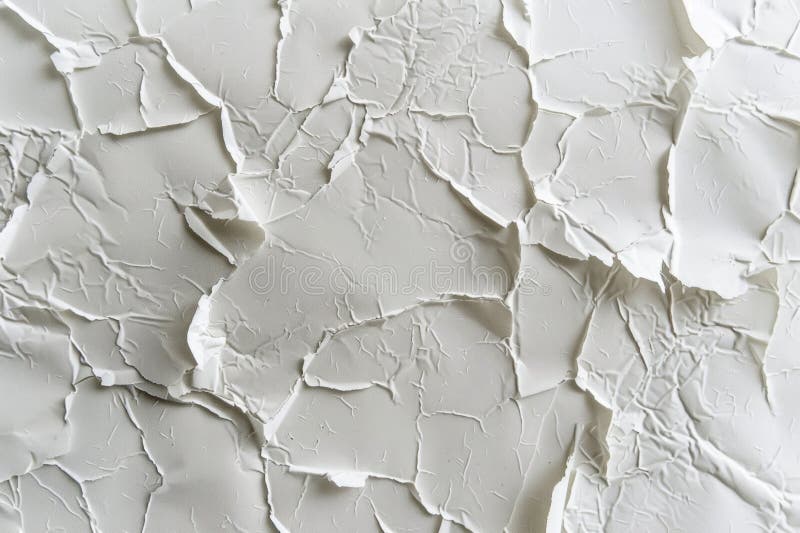 Plain White Tabletop or Surface Displaying Numerous Sheets of Paper in ...