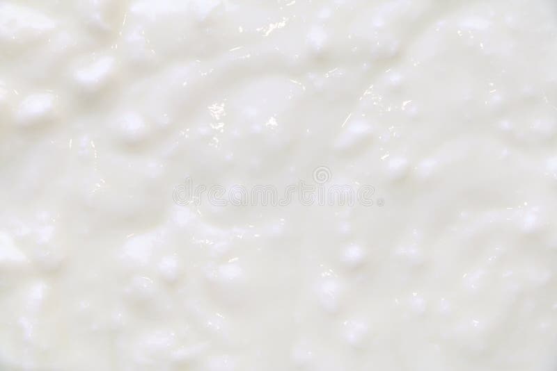 Plain Yogurt Texture Background Stock Photo - Image of healthy, close ...