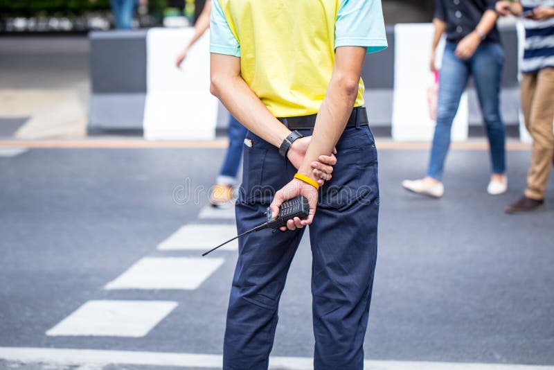 Plainclothes Police, Officer, Security Guard Stock Image - Image of ...
