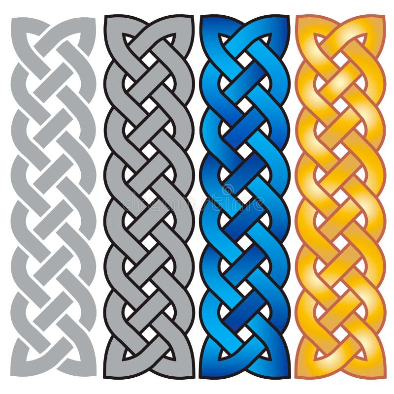 Plait stock vector. Illustration of eternity, medieval - 56150118