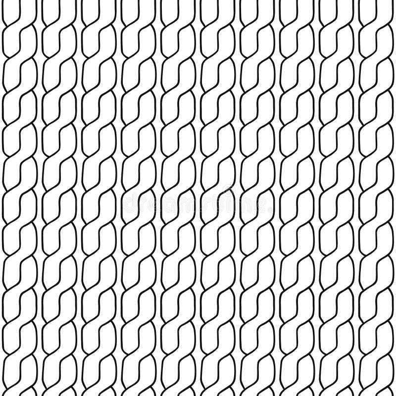 Plait seamless pattern stock vector. Illustration of graphic - 72155130