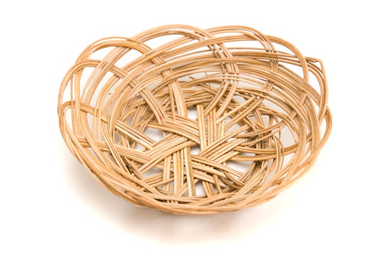 Plaited plate stock image. Image of plate, plaited, weaved - 23490767