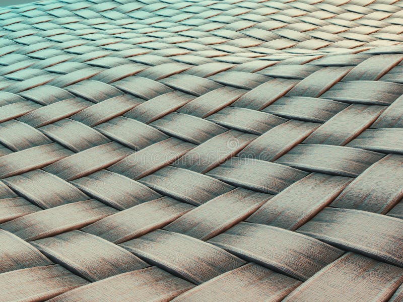 Plaited Textile Microscopic Stock Illustration - Illustration of cloth ...