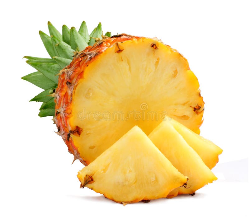 Ananas stock foto. Image of plak, versheid, geel, zoet - 30041212
