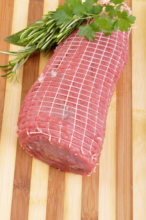 Plakken van mager vlees stock foto. Image of gekookt - 24720336