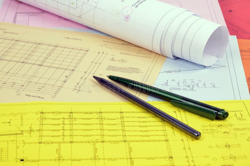 Plan stock image. Image of detail, career, house, design - 22927447