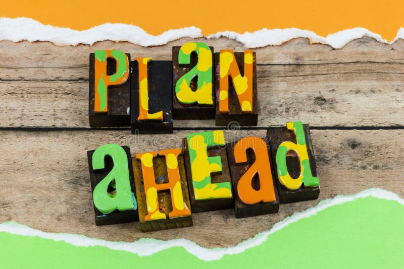 Plan Ahead Road Sign stock photo. Image of landscape - 22268480