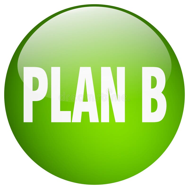 Plan Round Button Isolated White Background Plan Stock Illustrations ...