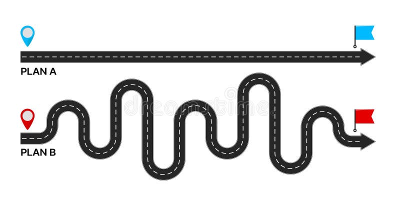 Expectation and Reality Template. Set Empty Circle Frame with Ribbon and Transparent Background ...