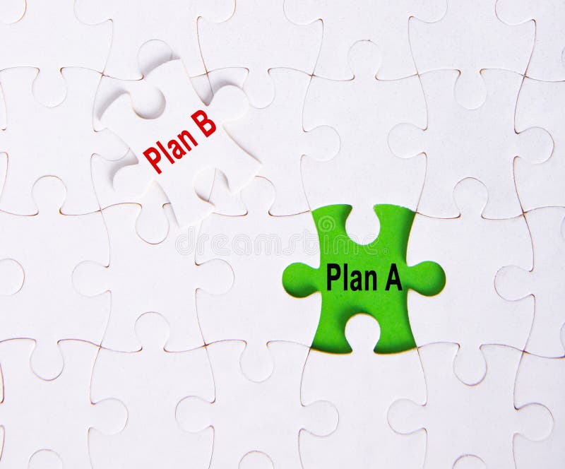 Plan - Jigsaw Puzzle Pieces Stock Illustration - Illustration of ...