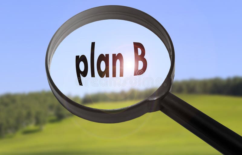 Plan b stock image. Image of marketing, render, motivation - 80654253