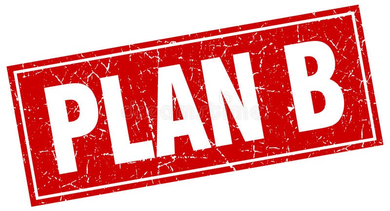 Plan b stamp stock vector. Illustration of retro, template - 125217481