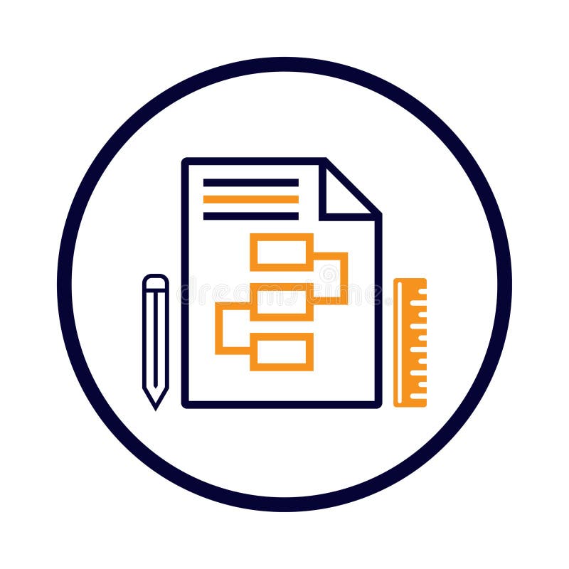 Plan, Building Plan, Scale, Pencil, Ruler, Planning Icon Stock Vector ...