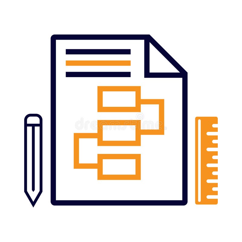 Plan, Building Plan, Scale, Pencil, Ruler, Planning Icon Stock Vector ...