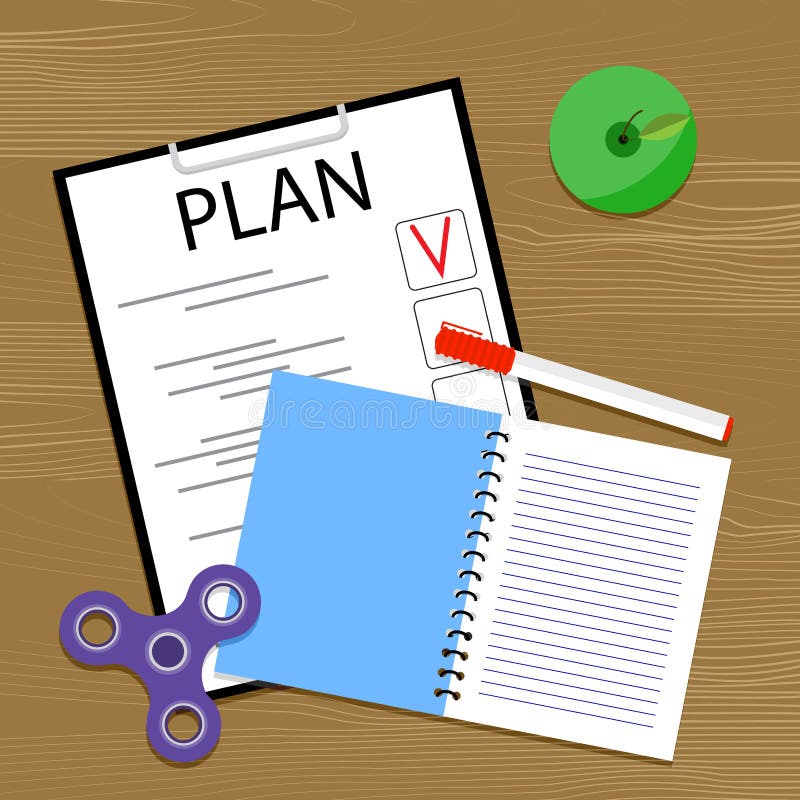 Plan and Do, Check Act. PDCA Cycle Concept Stock Vector - Illustration ...