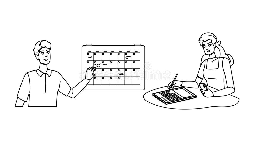 Checking Date Stock Illustrations – 683 Checking Date Stock ...