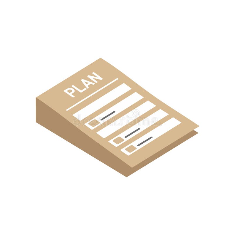Plan Checklist Concept with Brown Paper Notes and Checkboxes for ...