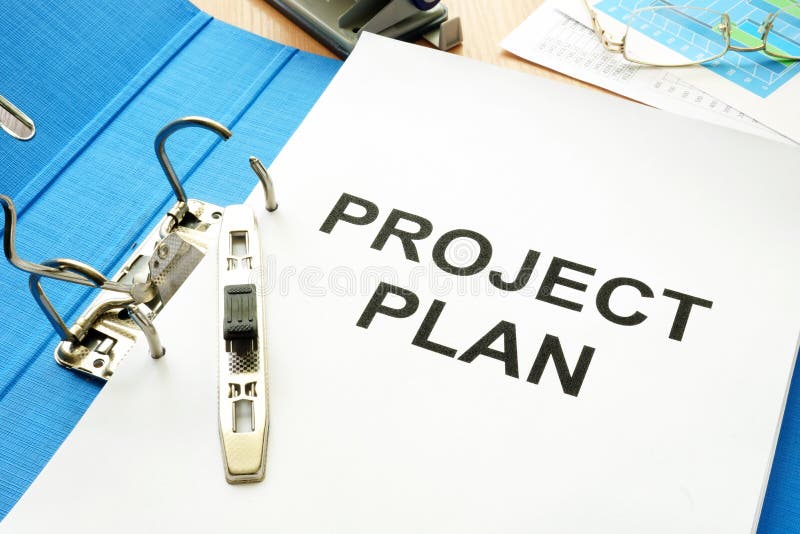 Plan de projet image stock. Image du projet, plan, professionnel ...