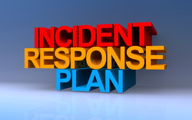 Plan De Respuesta Al Incidente En Azul Stock de ilustración ... Plan De Respuesta Al Incidente En Azul Stock de ilustración ...