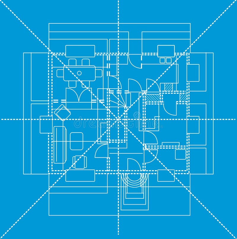 Icono De Herramienta De Construcción Azul Ilustración del Vector ...