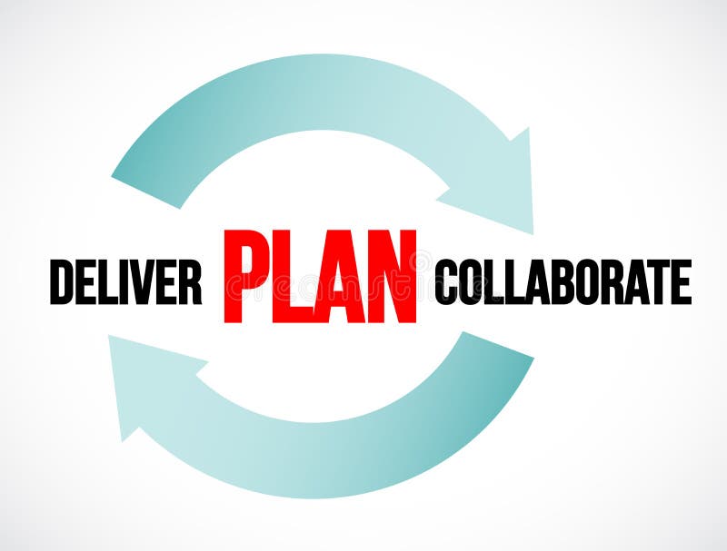Plan Collaborate Deliver Stock Illustrations – 6 Plan Collaborate ...