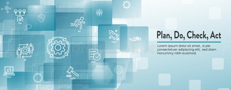 Plan Do Check Act Business Strategy - Procedure for Continuous ...