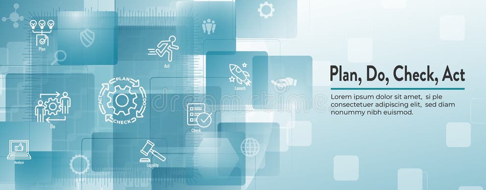 Plan Do Check Act Business Strategy - Procedure for Continuous ...