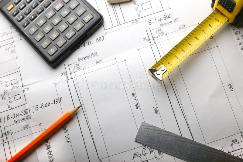 Plan stock photo. Image of background, furniture, engineer - 40617090