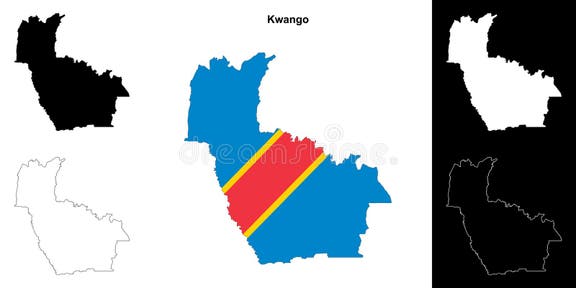 Plan du plan du kwango illustration de vecteur. Illustration du borne ...