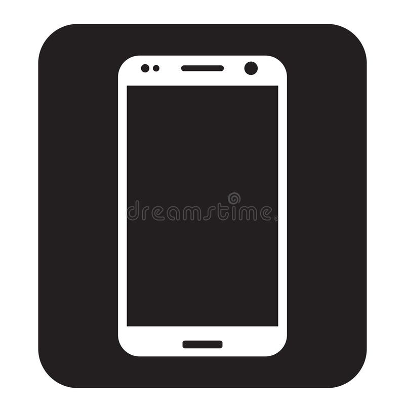 Plan du smartphone illustration de vecteur. Illustration du conception ...