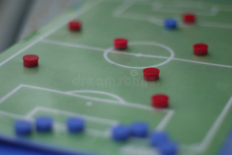 Plan of a football game stock photo. Image of chalkboard - 13124110