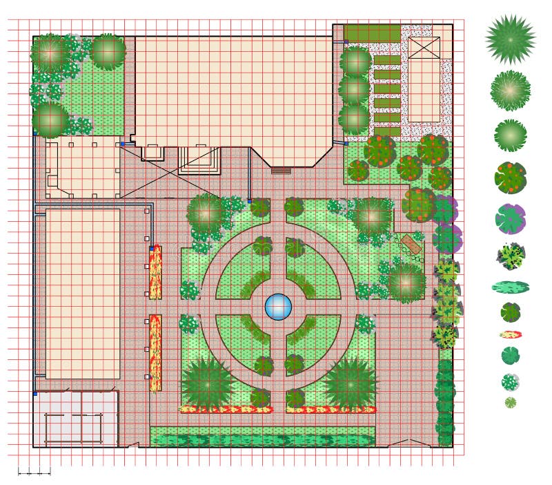 Chinese Garden Landscape Plan