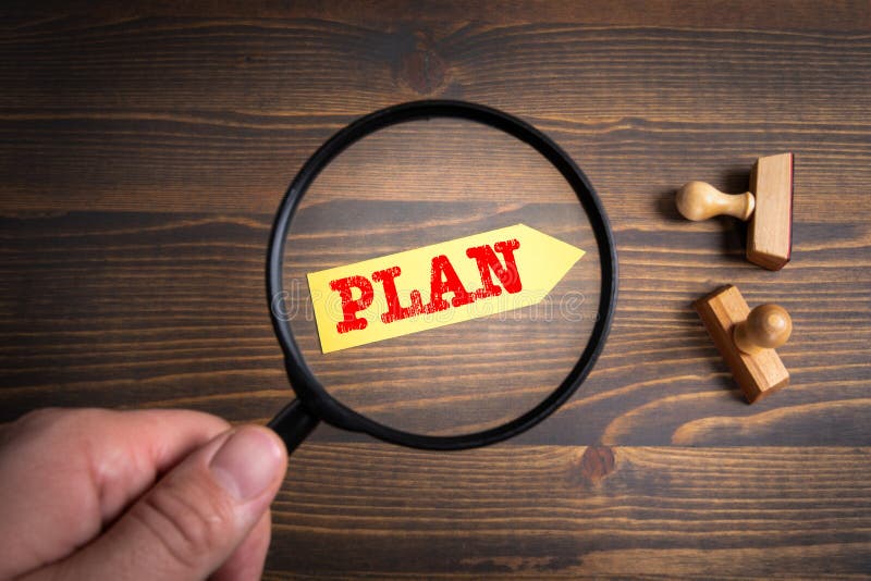 Plan. Growth, Trends, Marketing and Management Concept Stock Image ...