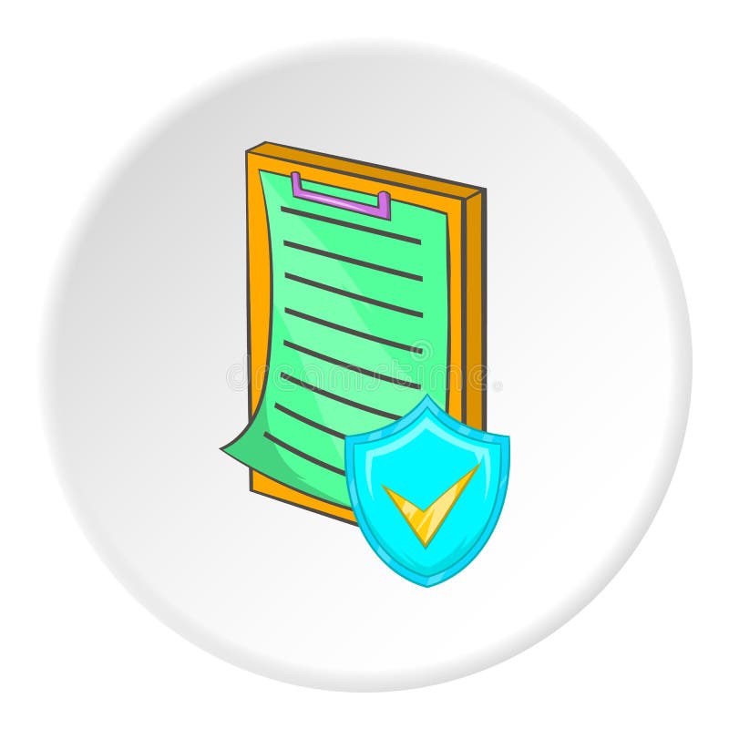 Plan icon, cartoon style stock illustration. Illustration of modern ...