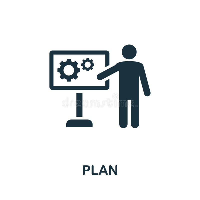 Plan Icon. Simple Element from Consulting Collection. Filled Plan Icon ...