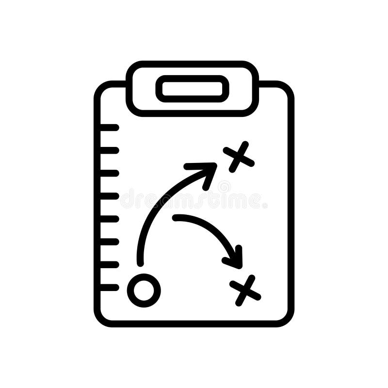 Plan Icon Vector Isolated on White Background, Plan Sign , Line or ...