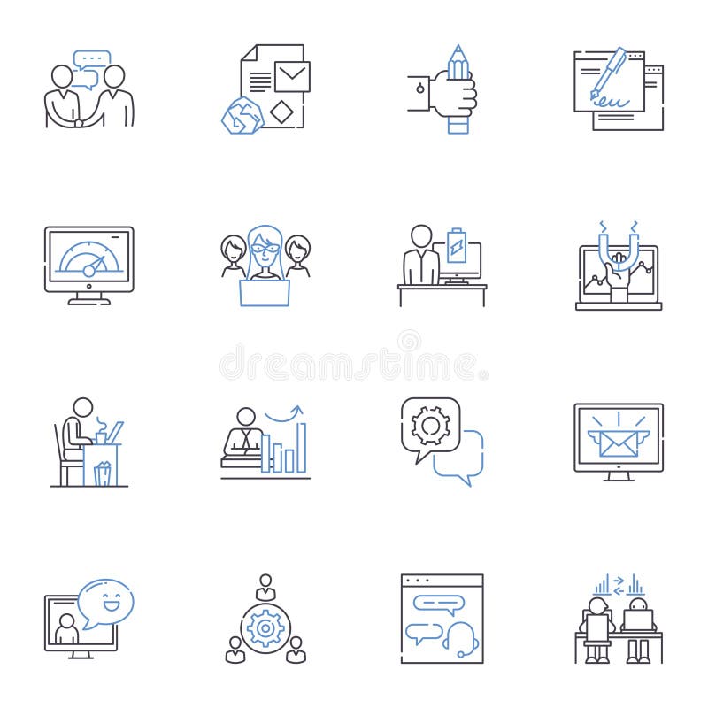 Plan Line Icons Collection. Blueprint, Schedule, Strategy, Schedule ... Plan Line Icons Collection. Blueprint, Schedule, Strategy, Schedule ...