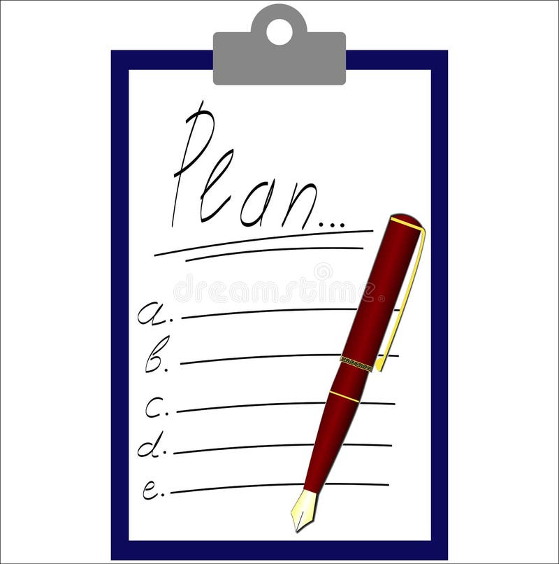 Plan List Solid Icon. Checklist with Ranking Numbers on Clipboard Glyph ...
