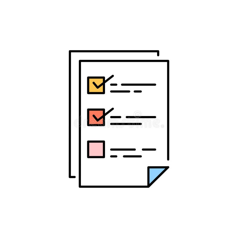 Plan Olor Line Icon. Pictogram for Web Page, Mobile App, Promo Stock ...