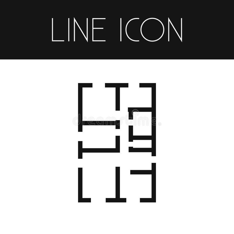 Plan Outline. Blueprint Vector Element Can Be Used for Blueprint, Plan ...