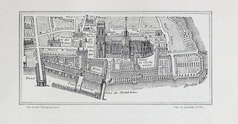 Plan of Paris. Retro image editorial photo. Image of oldfashioned ...