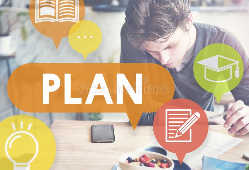 Plan Planning Education Strategy Concept Stock Photo - Image of ...