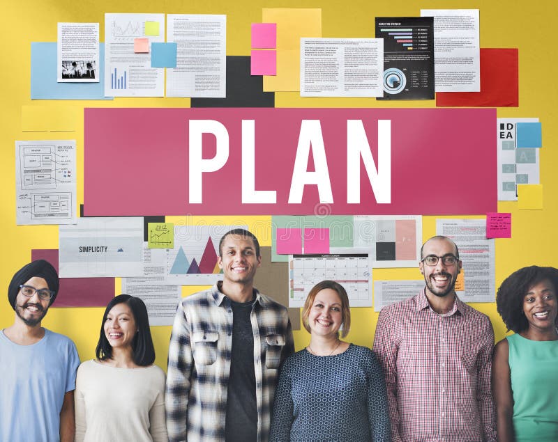 Plan Planning Operations Process Solution Vision Concept Stock Image ...