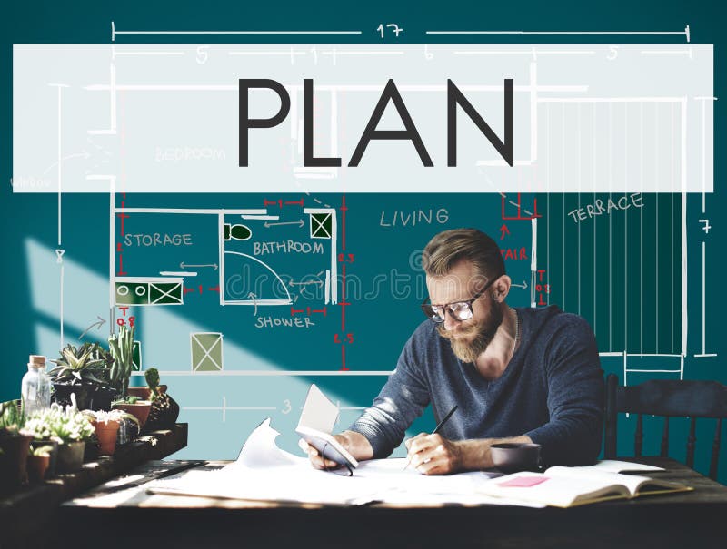 Plan Planning Solution Strategy Tactics Vision Concept Stock Photo ...