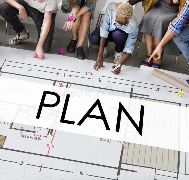 Plan Planning Solution Strategy Tactics Vision Concept Stock Image ...
