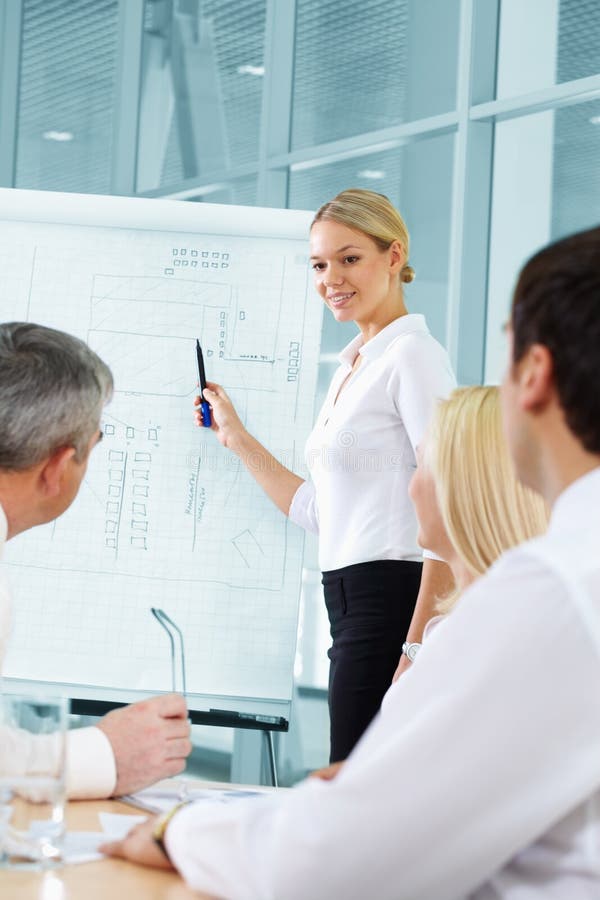 Plan presentation stock image. Image of caucasian, plan - 24739451